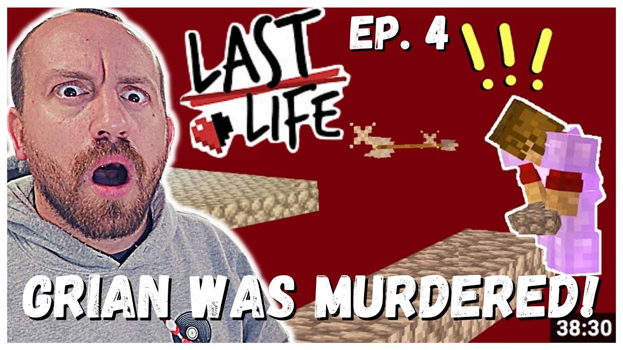 GRIAN WAS MURDERED! Grian LAST LIFE: Episode 4 - UH OH! (REACTION ...