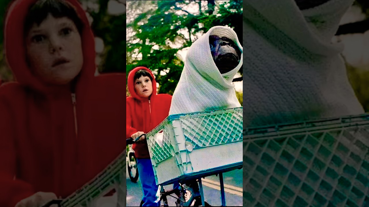 E.T. the Extra Terrestrial Filming Location, Flying Bikes Scene - YouTube