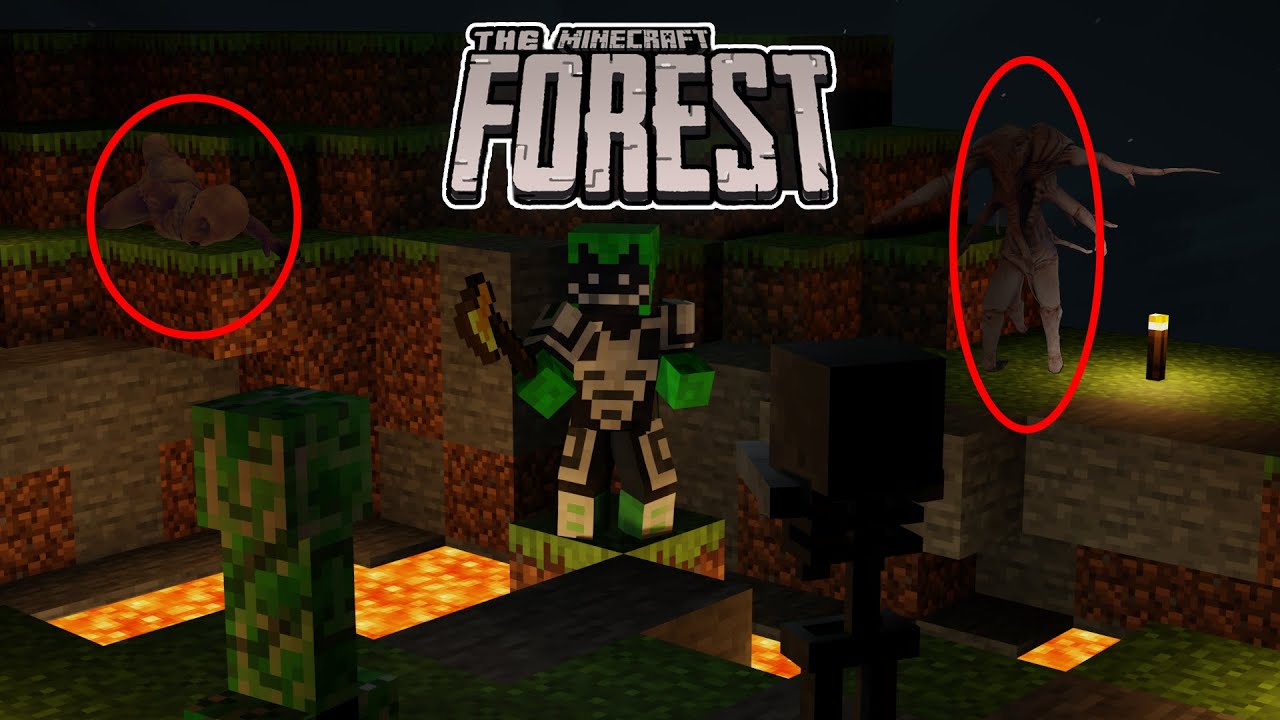 Minecraft, But It's the Forest... [Hardcore Minecraft] - YouTube