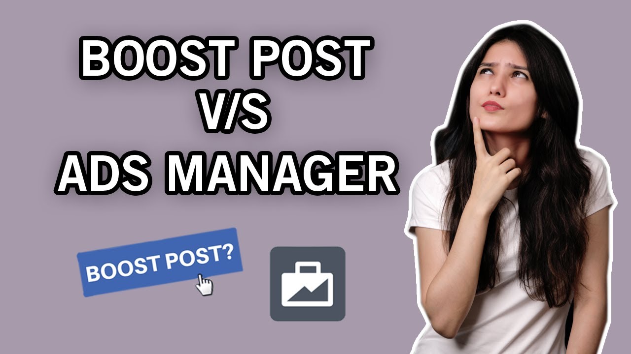 Facebook Boost Posts v/s Ads Manager? What to chose and How?😳🤔Boosting or no Boosting?😳 - YouTube