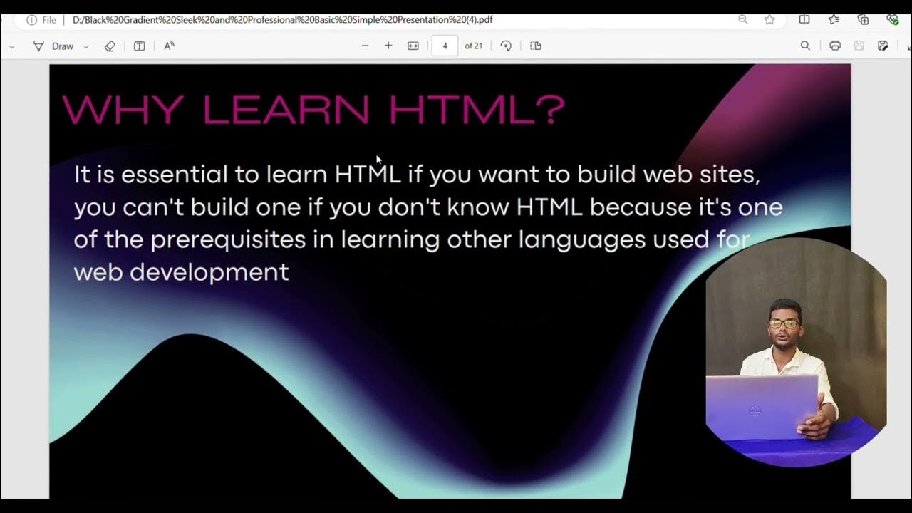 LEARN HTML :Introduction of html - YouTube