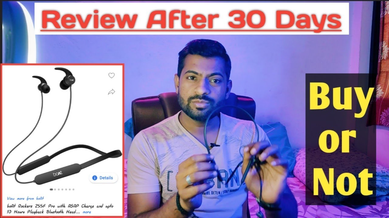 boAt Rockerz 255F Pro Review After 30 days || boAt Rockerz 255F Pro ...