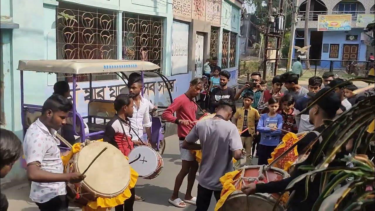 Baba Ghoseswar Dhol Tasha🤩 || Katwa New Tasa Party🔥 ||Saraswati Puja 2k23 M- 9641551377 ...