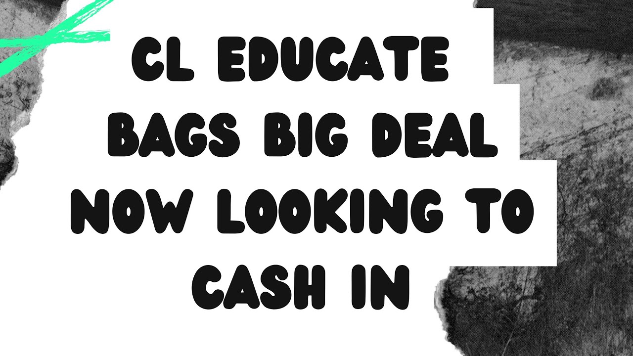 CL EDUCATE STOCK NEWS TODAY 🔥 CL EDUCATE STOCK PRICE| STOCK MARKET NEWS ...