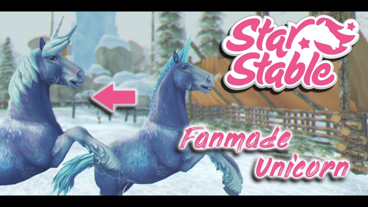 Star Stable Online - Fan-Made Unicorn - YouTube