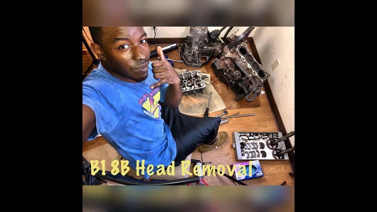 400+ HP Turbo DC2 Integra Build|Removing B18B Head - YouTube