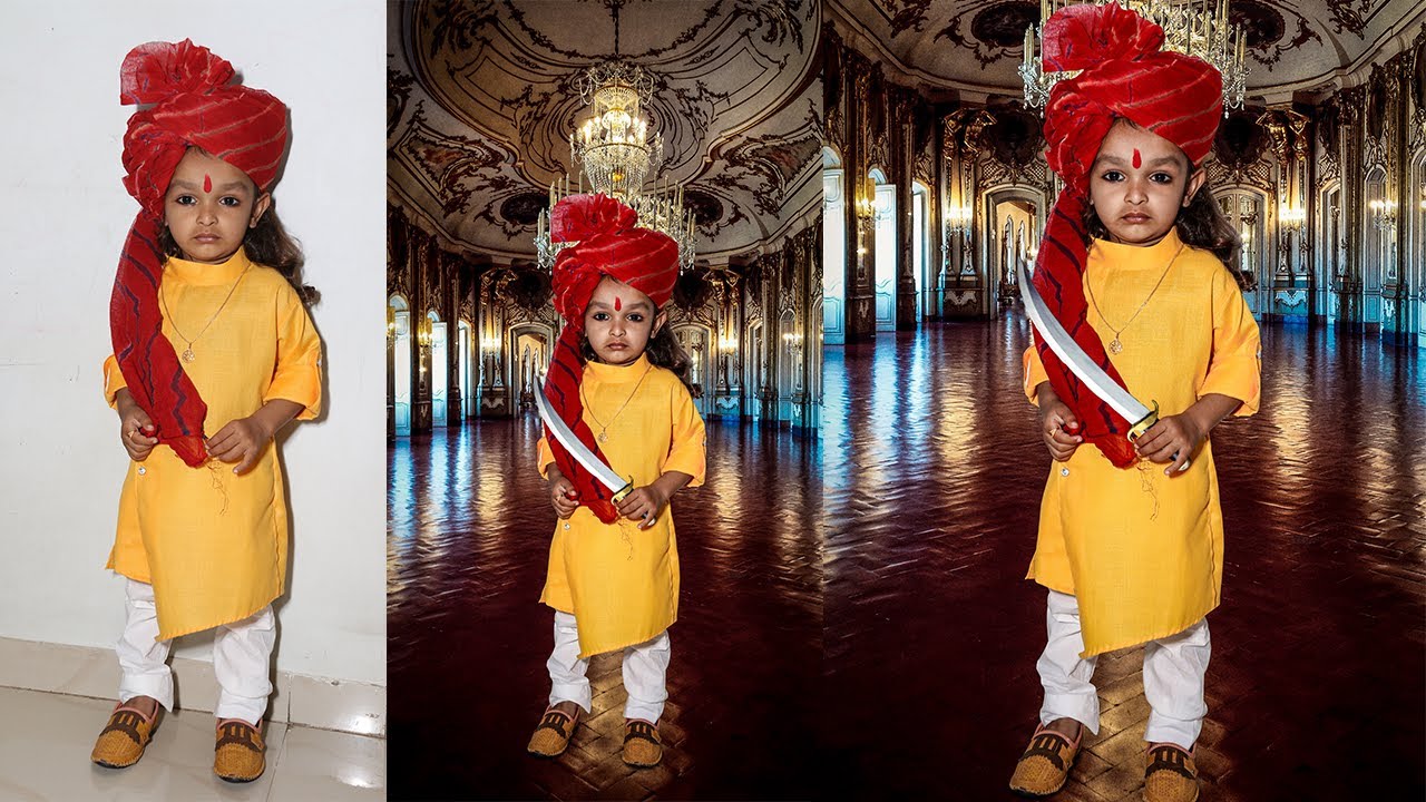 Royal Rajput Photo Editing in Photoshop | Little Bapu Photo Editing ...