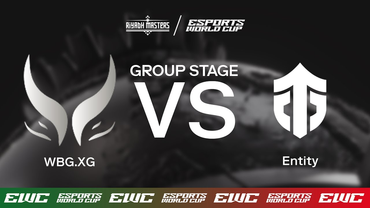 WBG.XG vs. Entity - Dota2 Riyadh Masters x EWC - Day 8 - Group Stage ...