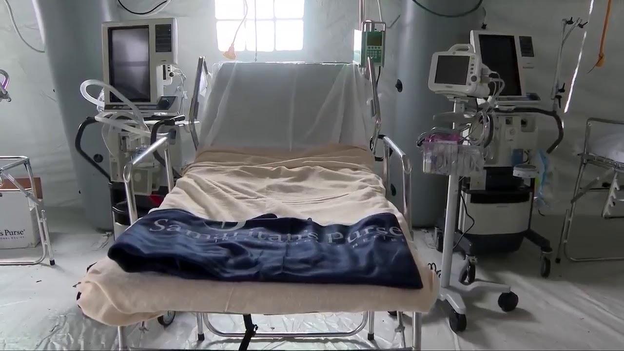 INSIDE the Central Park field hospital to treat Coronavirus patients ...