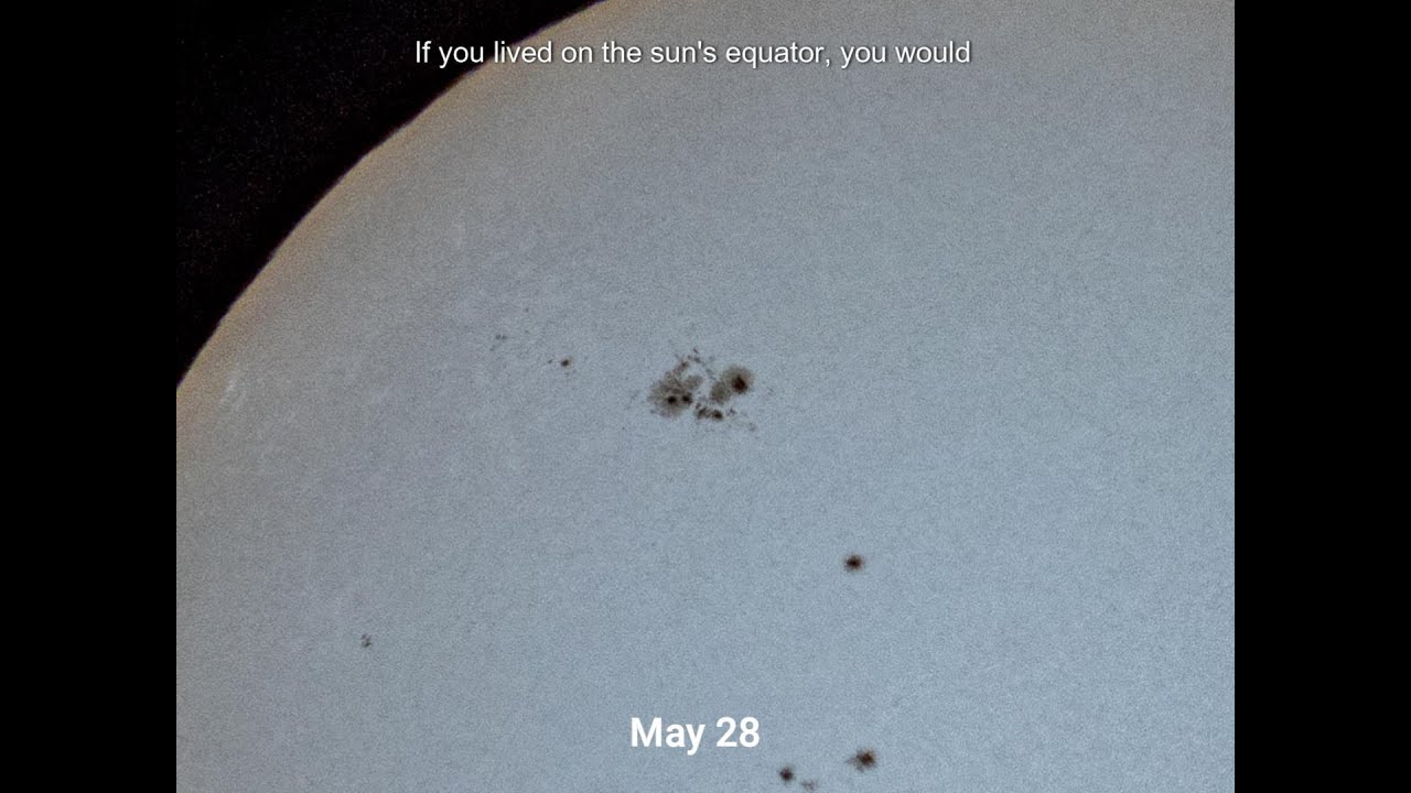 Capturing the Dance of Sunspots: A Time-Lapse Journey Across the Sun ...