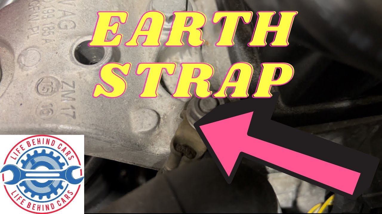VW Polo 2016 Petrol Engine Earth Strap Location - YouTube