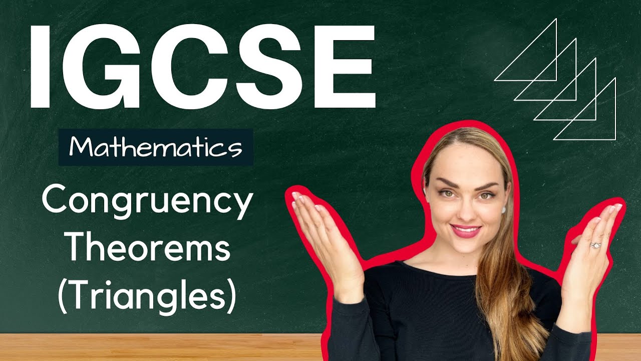 Congruence of Triangles (SSS, SAS, ASA, AAS, RHS) - YouTube