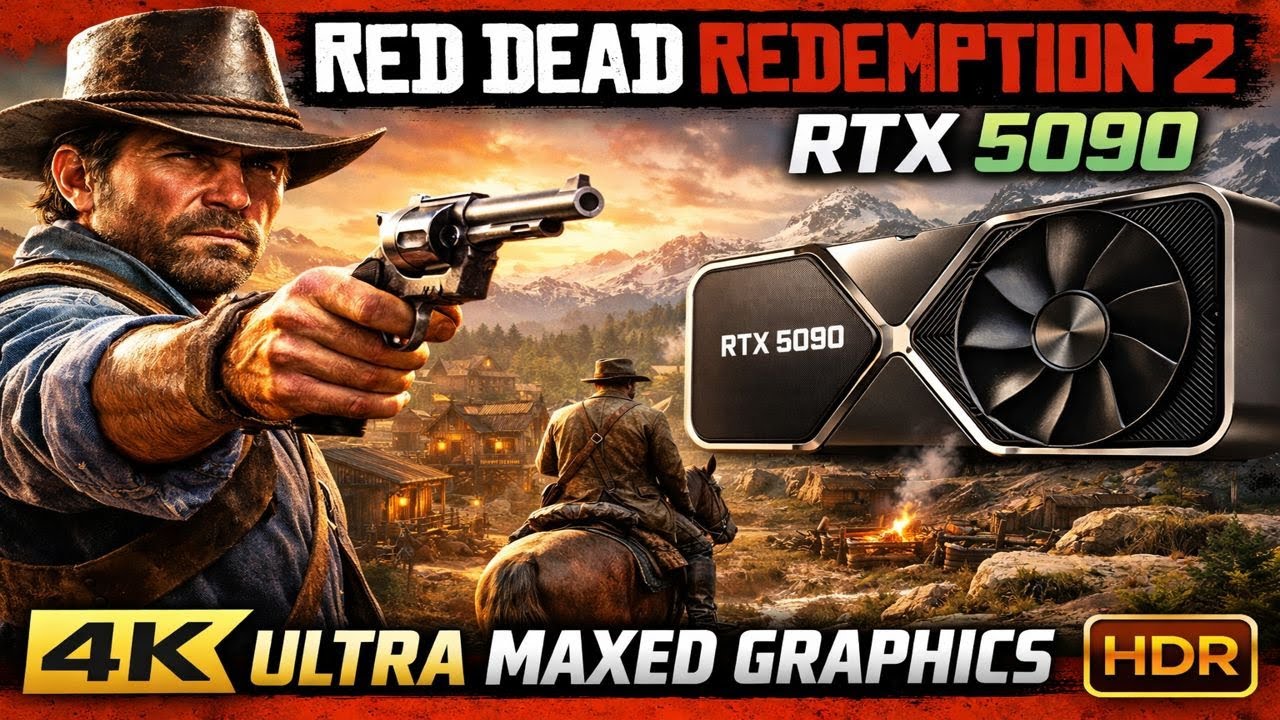 Red Dead Redemption 2 RTX 5090 | Native 4K Ultra Maxed Graphics ...