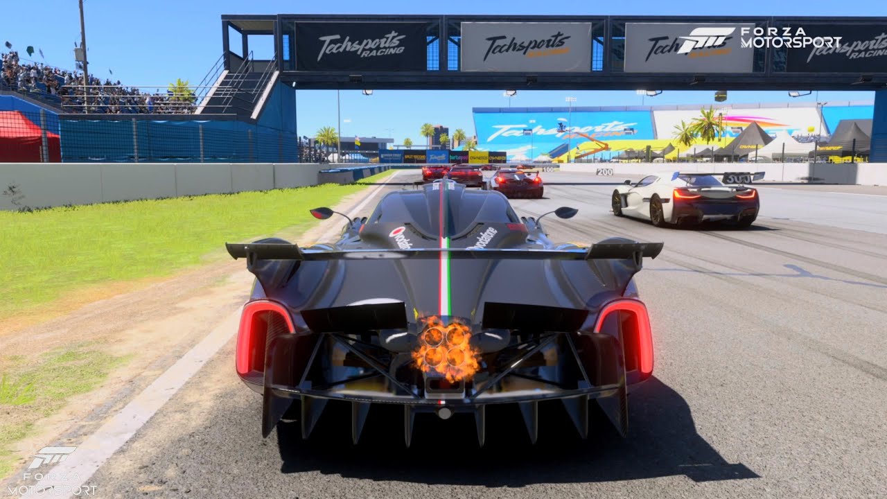 Forza Motorsport Update 13: Pagani Huayra R - Sunset Peninsula Raceway ...