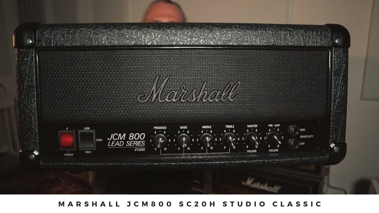 MARSHALL JCM800 SC20H STUDIO CLASSIC and how it compares to a JCM800 ...