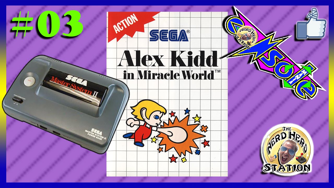 CONSOLE MANIA - ALEX KIDD in miracle world - sega master system - YouTube