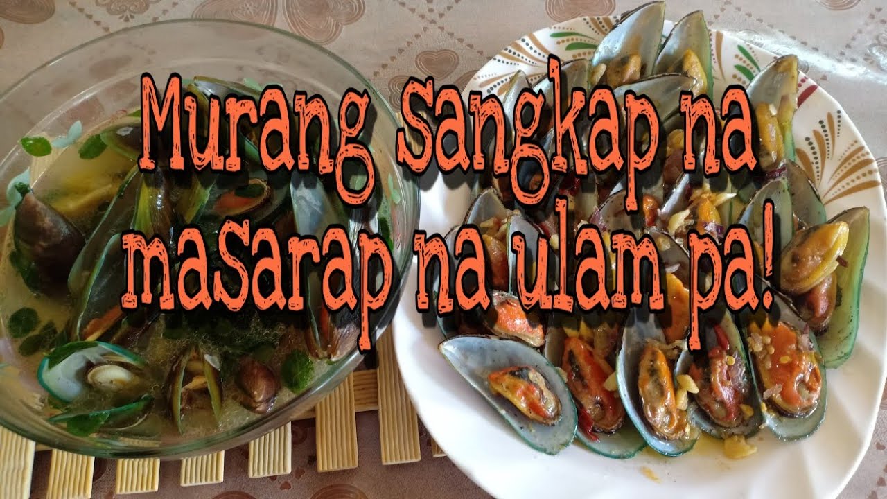 Spicy Buttered Garlic Tahong at Tinolang Tahong. Easy recipe. - YouTube