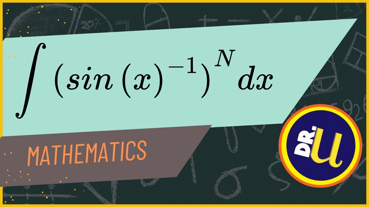 Integration by part - Inverse sine function - YouTube