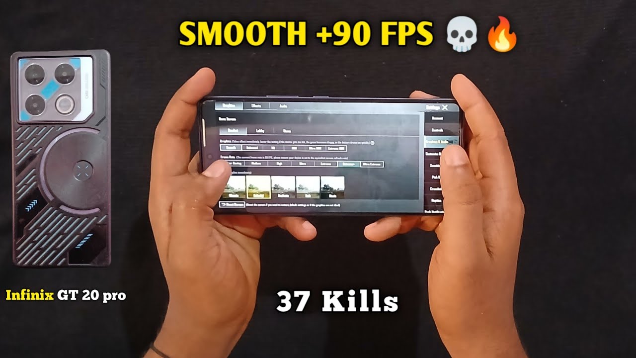 TES PUBG INFINIX GT 20 PRO 💀🔥 | SMOOTH + 90 FPS 😱🥶 #pubgmobile - YouTube