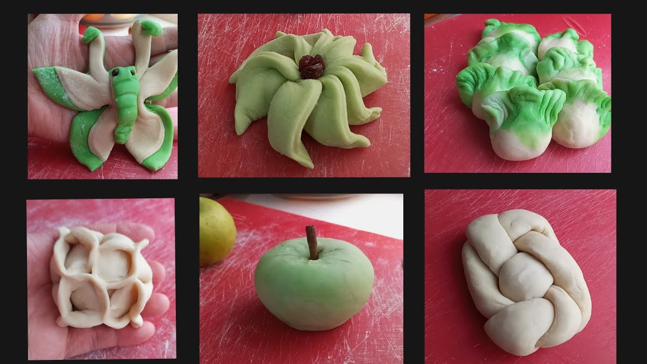 Satisfying and Creative way to shape Dough || Bread Shaping Ideas - YouTube