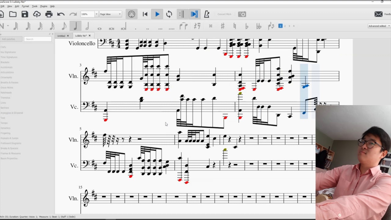 Practicing at Home, Episode #15! Musescore tutorial. - YouTube