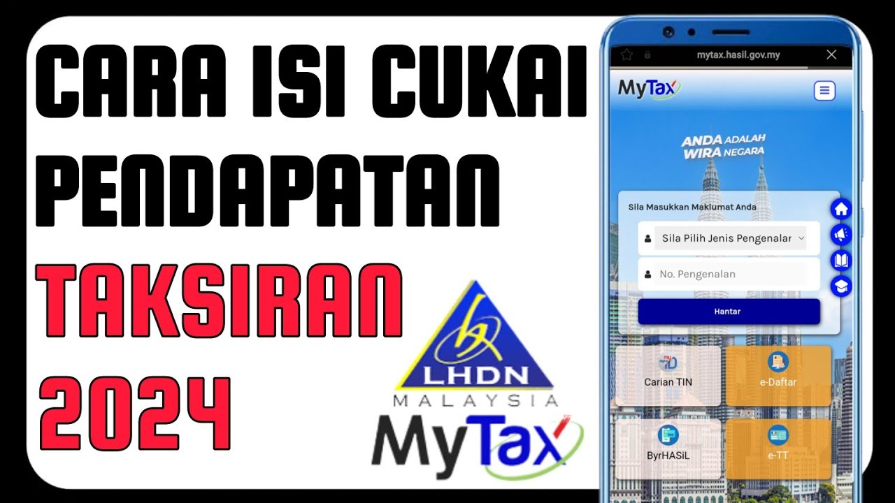 Cara Isi E-Filing Cukai Pendapatan 2026 - YouTube