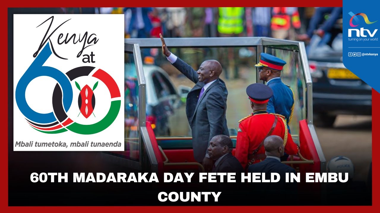 60th Madaraka Day fete held in Embu County - YouTube