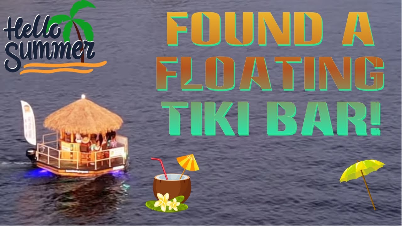 Floating Tiki Bar in the Florida Keys! - YouTube