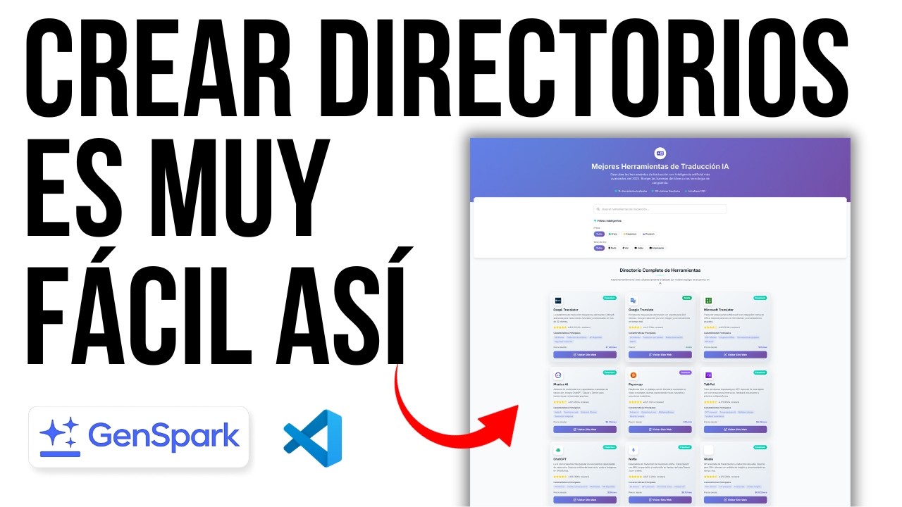 Cómo Crear Directorios Web con IA: Búsqueda de Nicho + Código ...