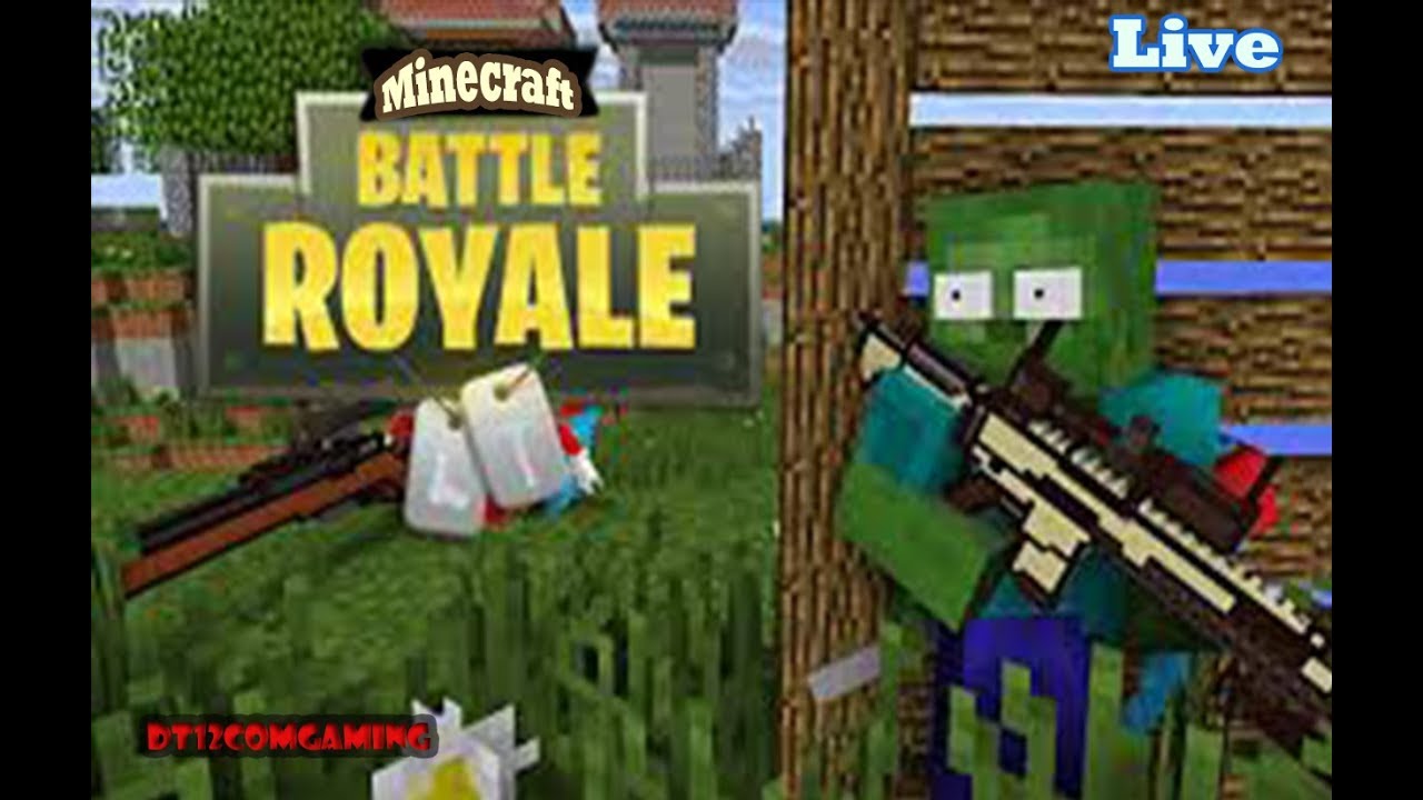 Live Minecraft Battle Royal - YouTube