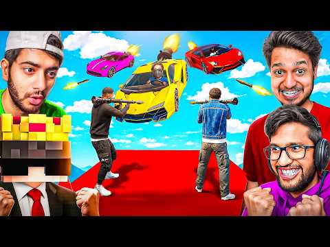 5 GUYS GTA EVERYTHING VS EVERYTHING