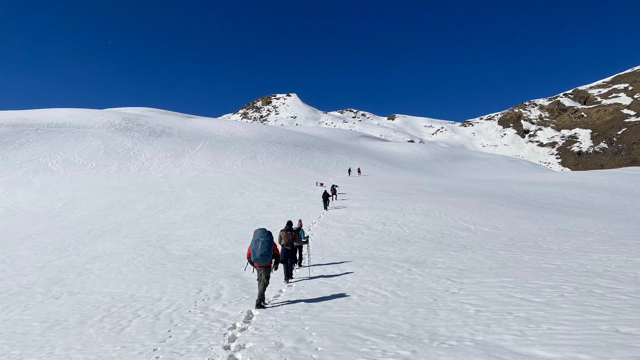 DAYARA BUGYAL TREK Feb 2023 - YouTube
