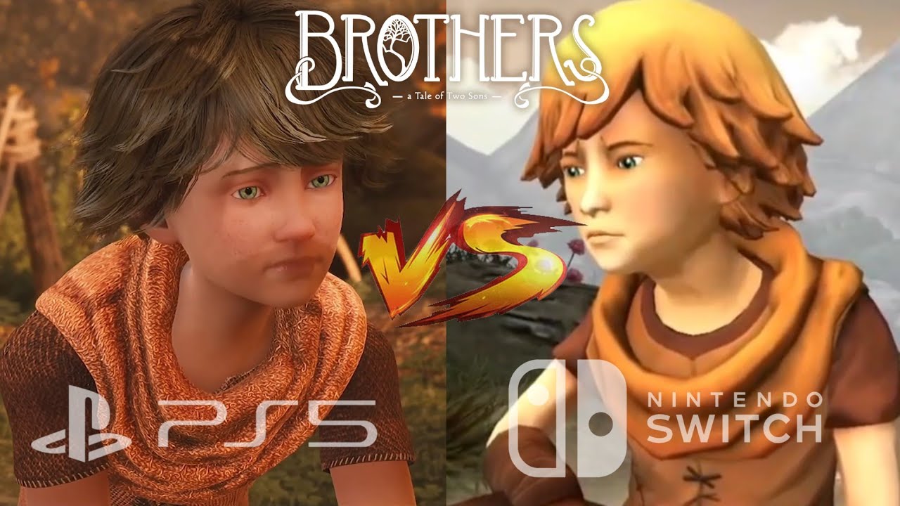 BROTHERS: A Tale of Two Sons | Switch vs PS5 Remake - Gameplay ...