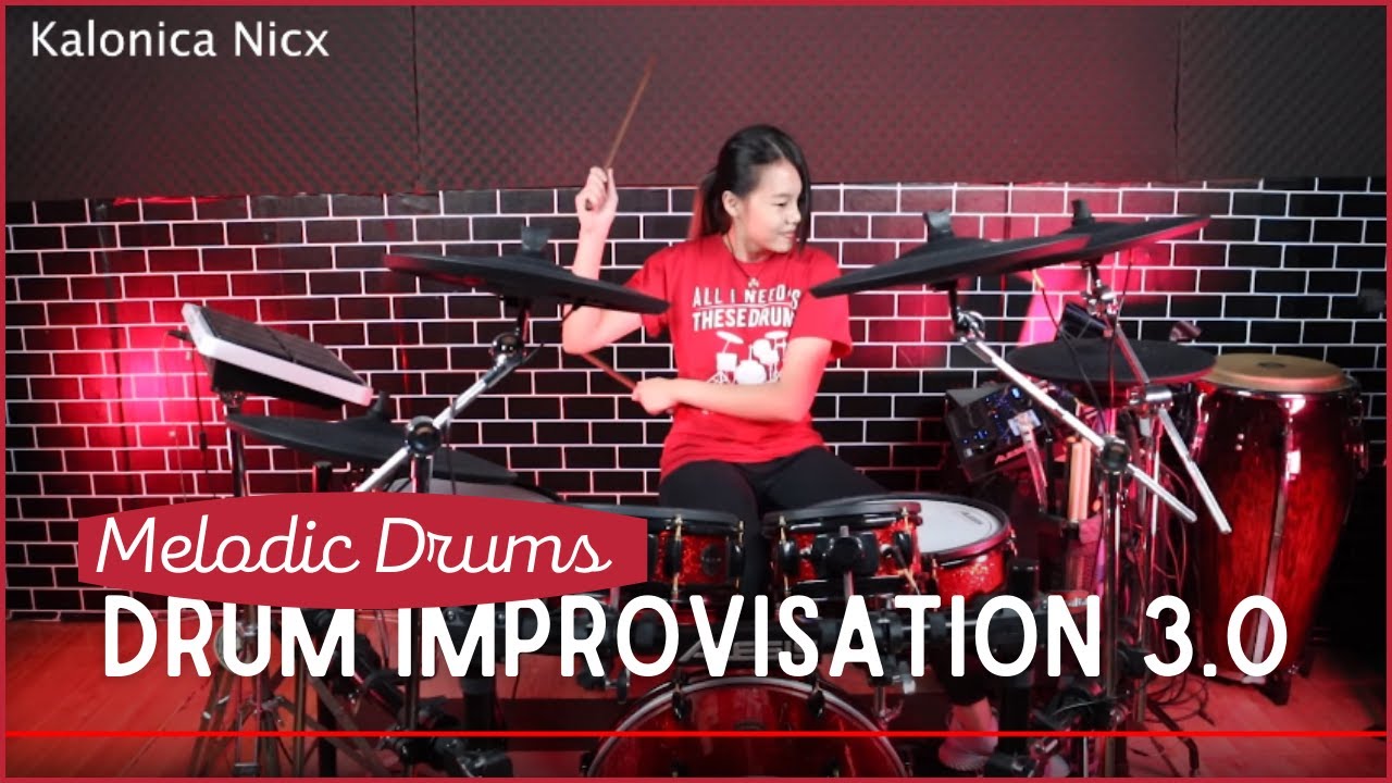 Kalonica Nicx Electronic Drum Improvisation 3.0 - YouTube