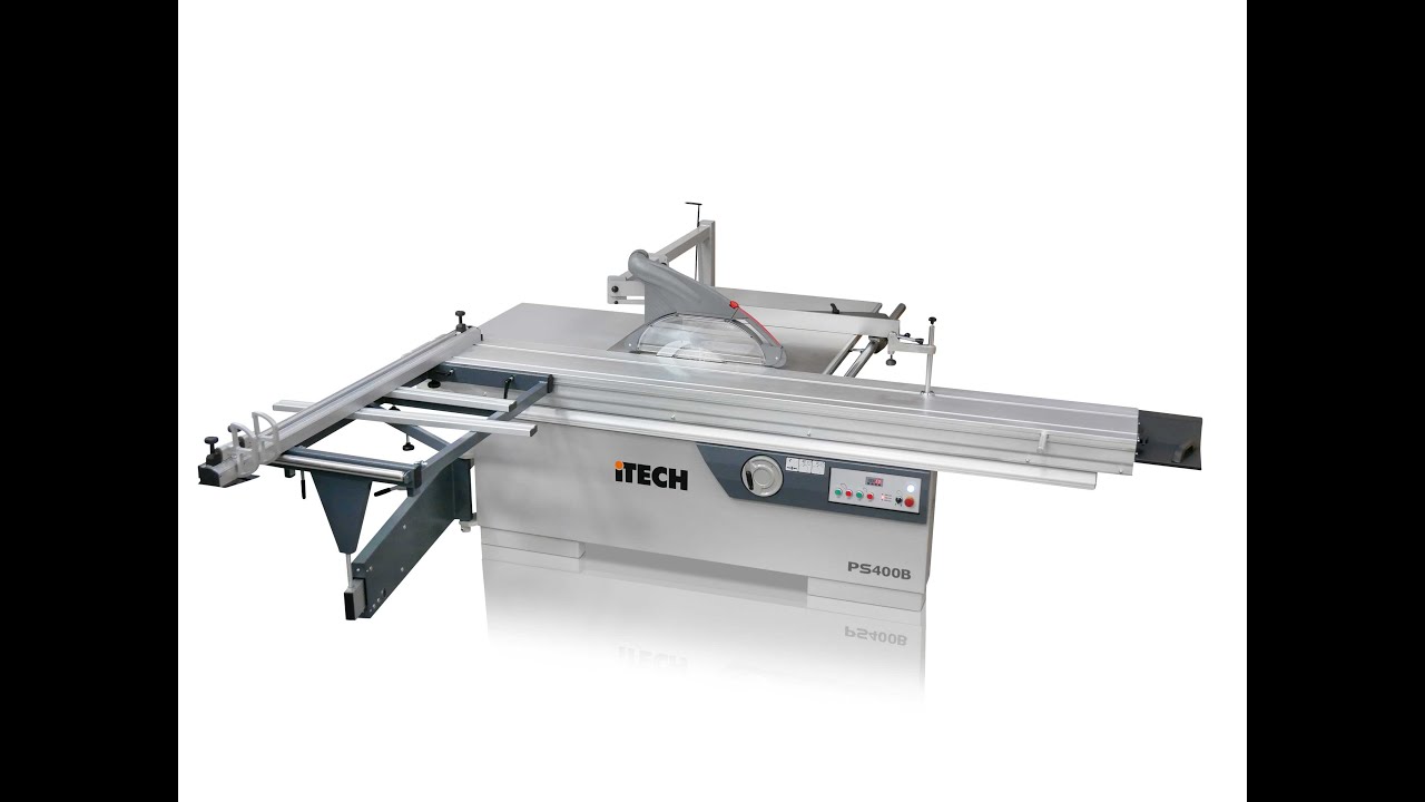 Amazing Value Sliding Table Panel Saw iTECH PS400 - YouTube