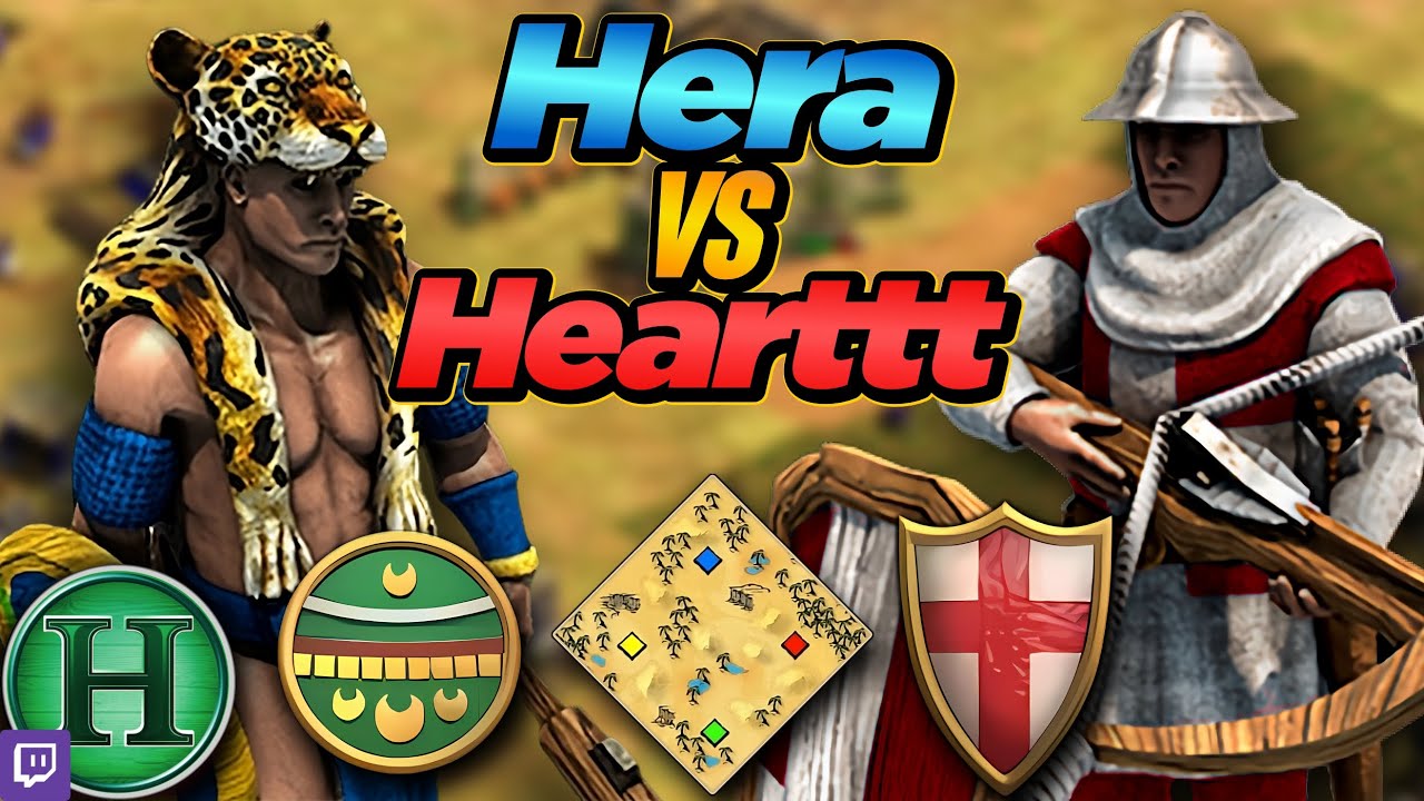 Aztecs vs Italians | 1v1 Arabia | vs Hearttt | AoE2 - YouTube