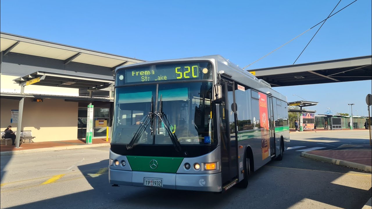 TP1932 Transperth Bus Mercedes-Benz Oc500le Cng Loud ZF!!!!! Sound ...