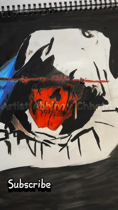 ||🗣️:My friend challenged me to draw this 🤨|| PT:1 #shorts #drawing - YouTube