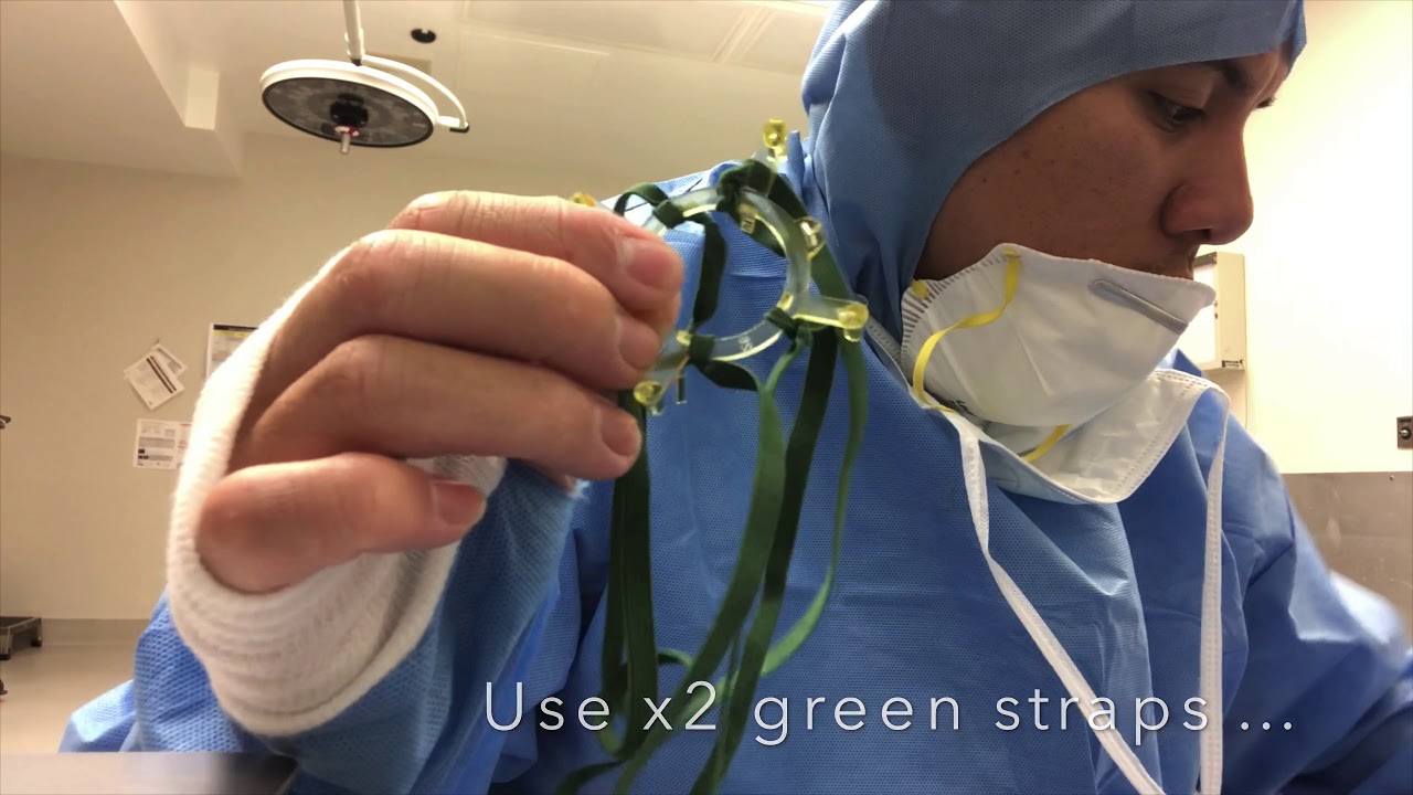 DIY Anesthesia Style N95 Mask - YouTube