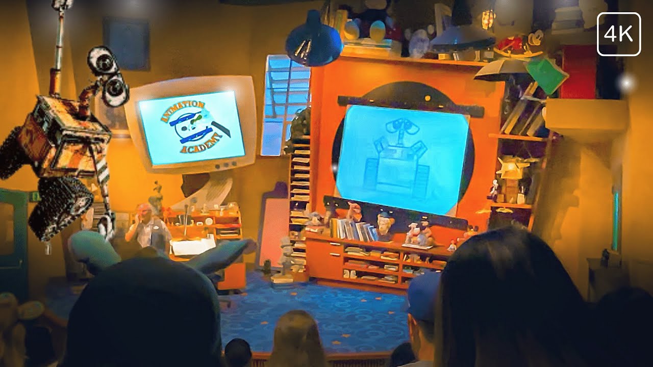 📝 Animation Academy (WALL-E) | Disneyland California Adventure | How To ...