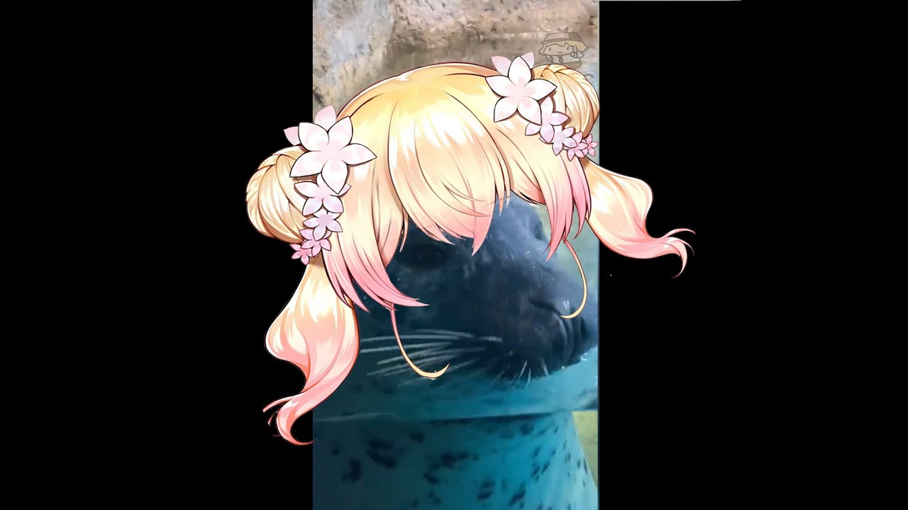 Nene Seal Sniffs Smell【桃鈴ねね】【MomosuzuNene】 - YouTube