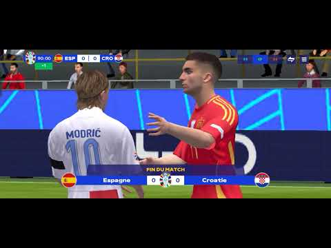 ispagna phases de groupe de UFE euro 2024 première match - YouTube