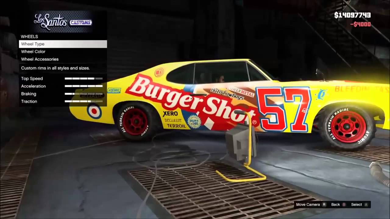 Grand Theft Auto 5 Declasse Burger Shot Stallion Customization & First ...