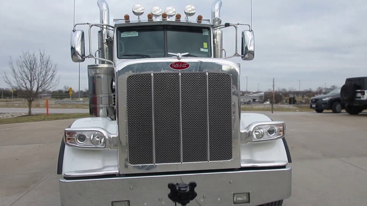 2019 Peterbilt 389 Tri Axle With Vulcan V70 - YouTube