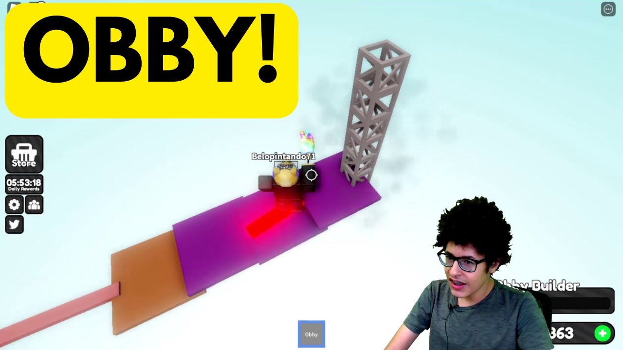 Como usar a luva Obby - Slap Battles - YouTube