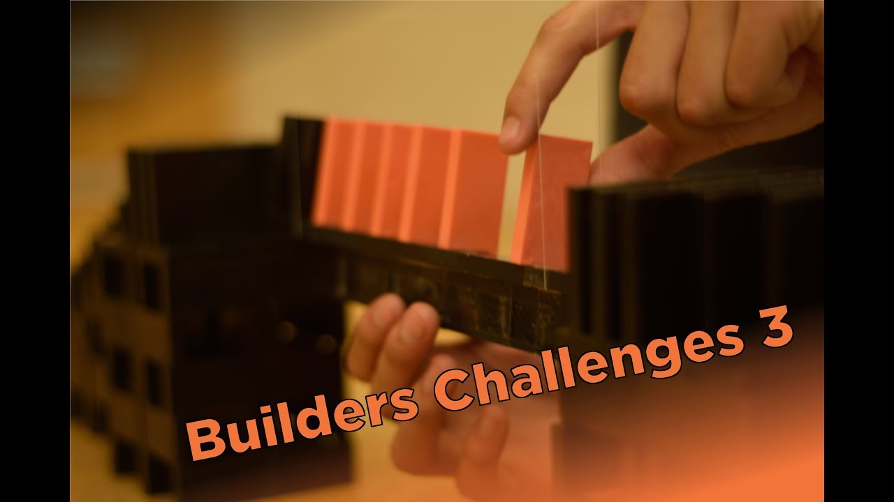 Builders Challenges III - 9,000 Dominoes - YouTube