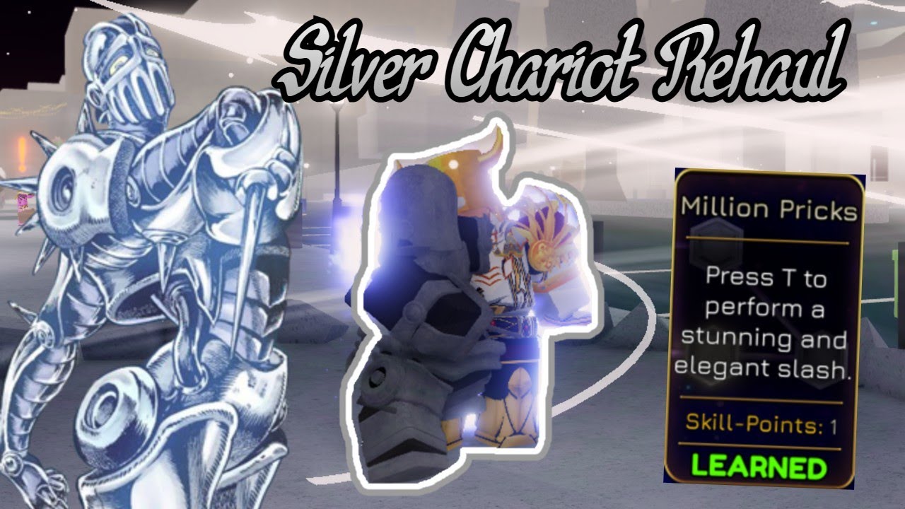 [YBA] Silver Chariot's Rehaul is Insanely Good! *Showcase and 1v1s ...