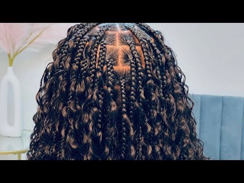 This is how I do my Boho braids from scratch😱 - YouTube