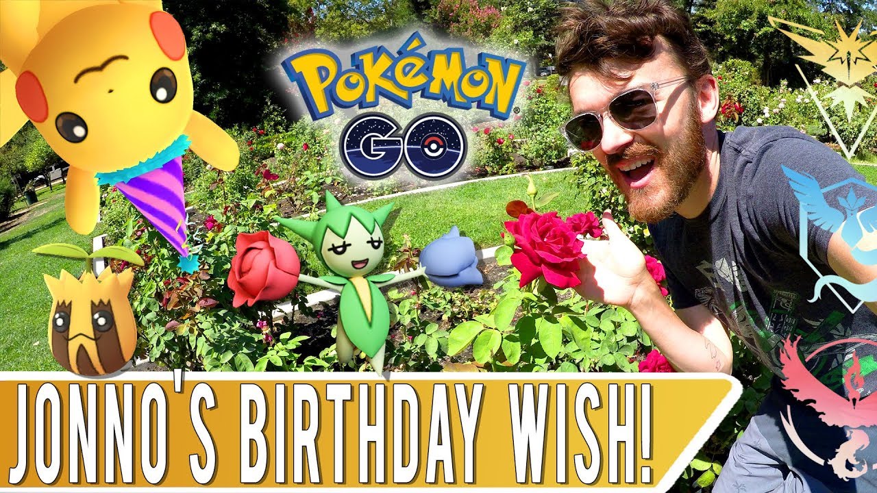 HAPPY BIRTHDAY JONNO! My Birthday Wish for the Pokemon GO Community ...