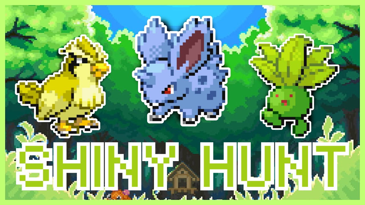 Pokémon Fire Red | Shiny Hunt | Shiny Living Dex #17 - YouTube
